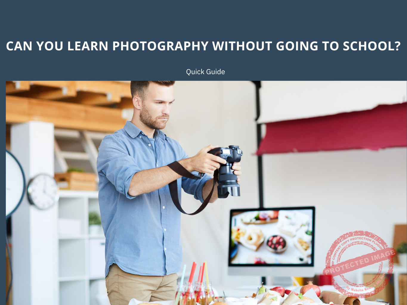 Learn Photography Without School - ExcelReads